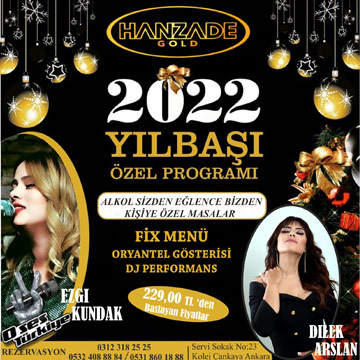 Ankara Yılbaşı 2023 | Ankara Yılbaşı Programları 2023